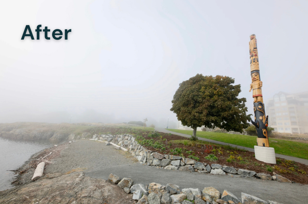 Songhees Walkway Pocket Beach Restoration - Peninsula Streams Society